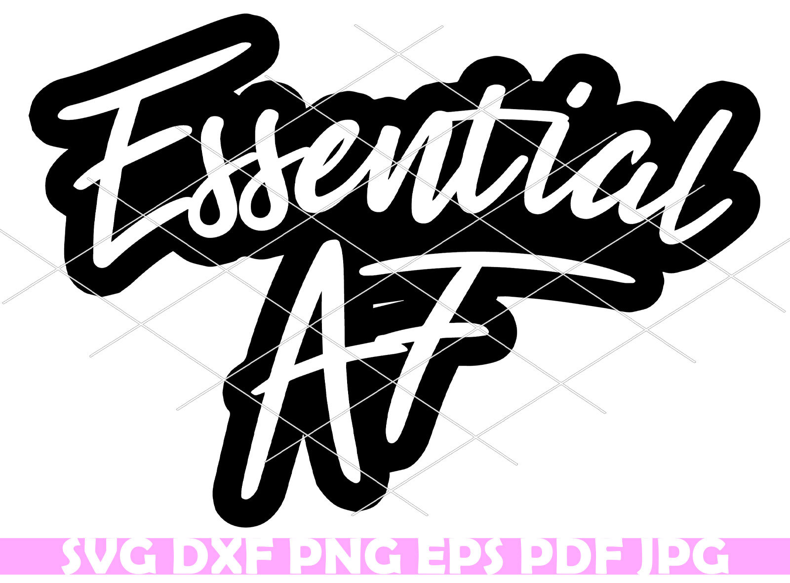 Essential Af Svg Essential Af Png - Etsy