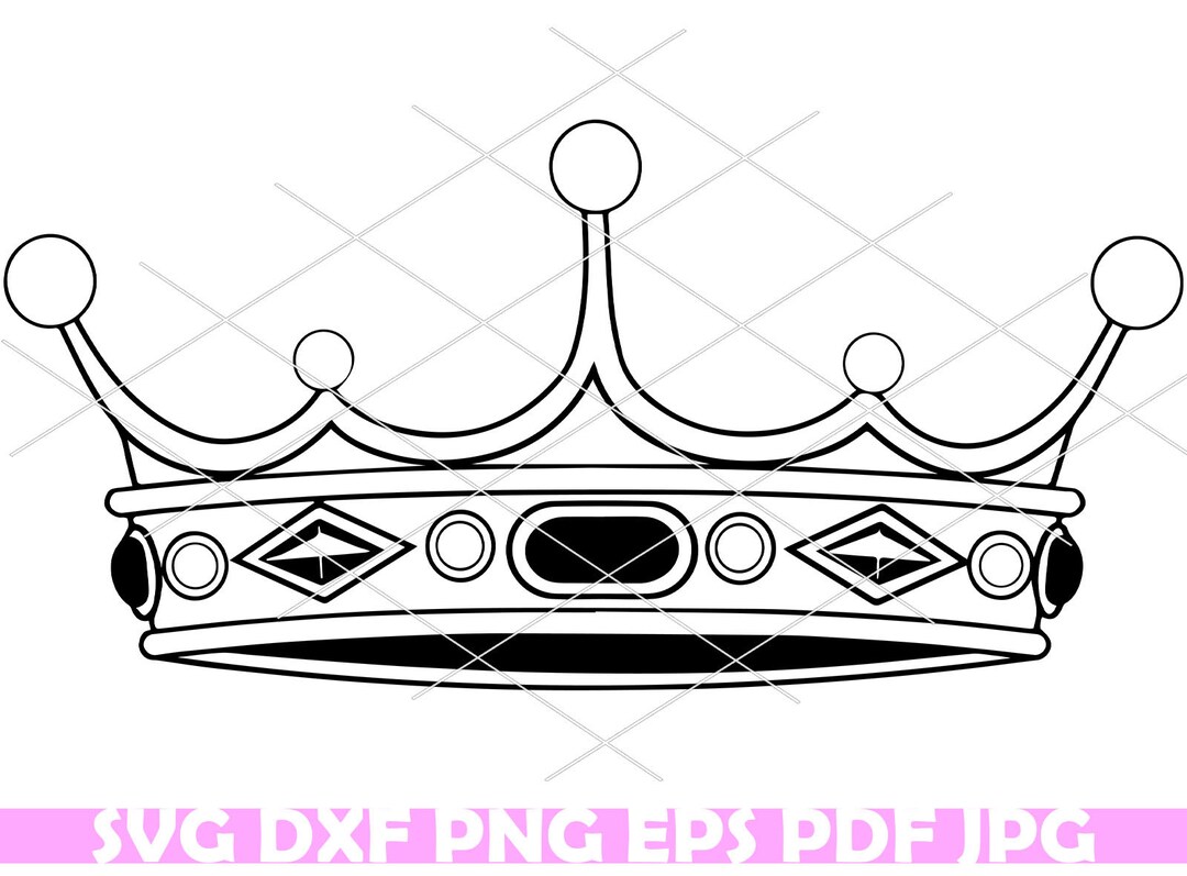Crown Svg, Diadem Svg, Tiara Svg, Coronet Svg - Etsy