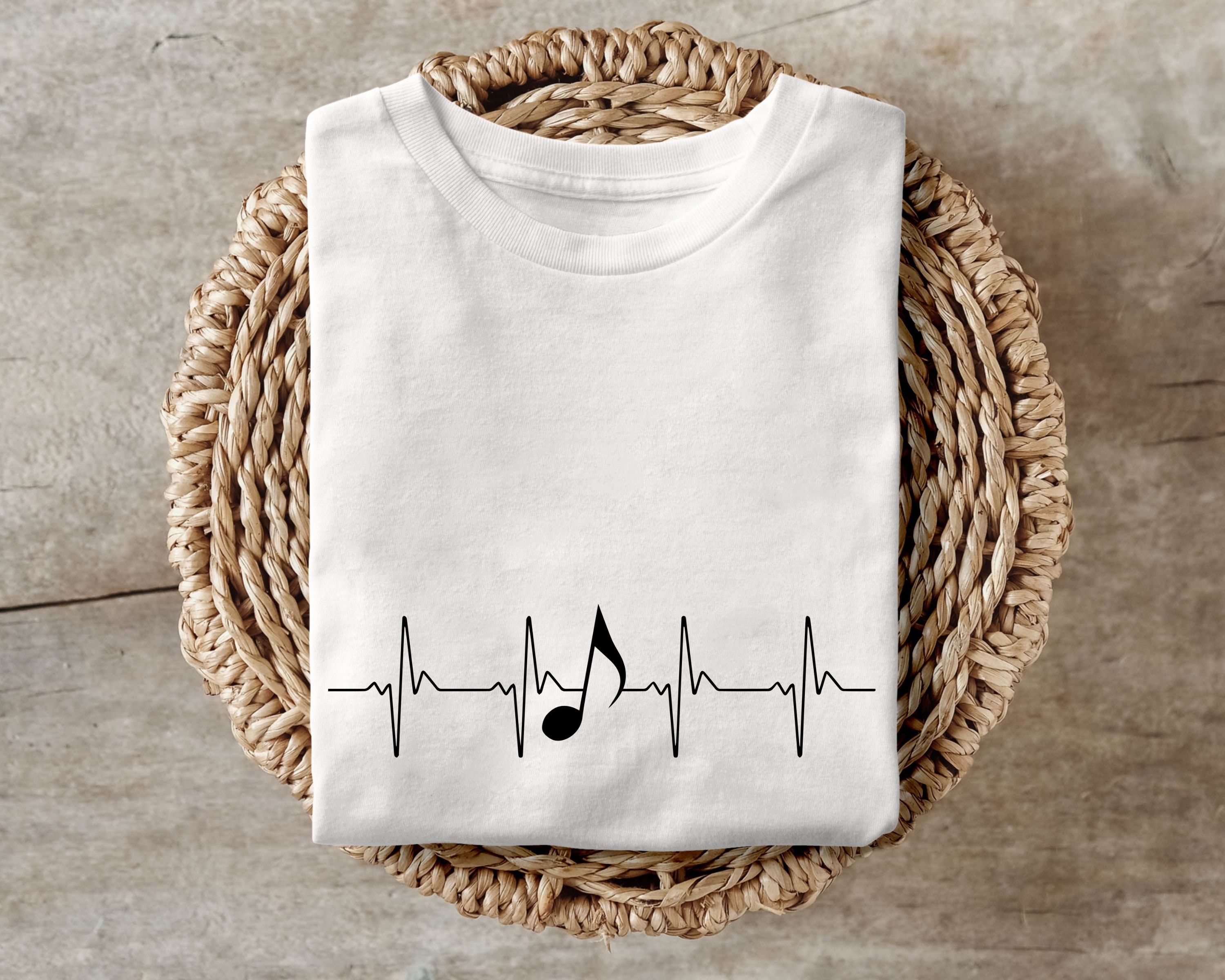 Music Note, Heartbeats, Heart, EKG, ECG, Wave, Line, Clip Art, Clipart ...