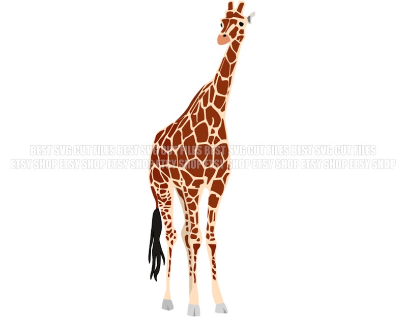 Giraffe Print SVG Seamless Giraffe SVG Animal Svg - Etsy