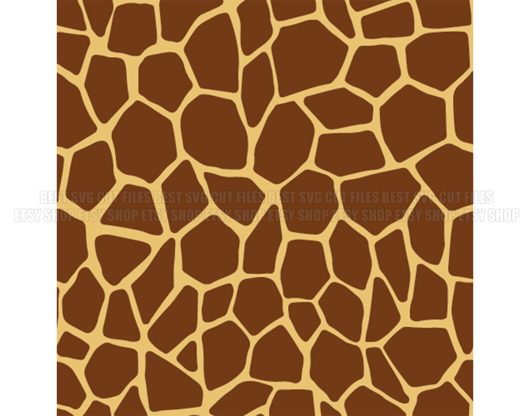 Giraffe Print Svg, Animal Print Svg, Files Giraffe Pattern Svg, Giraffe ...
