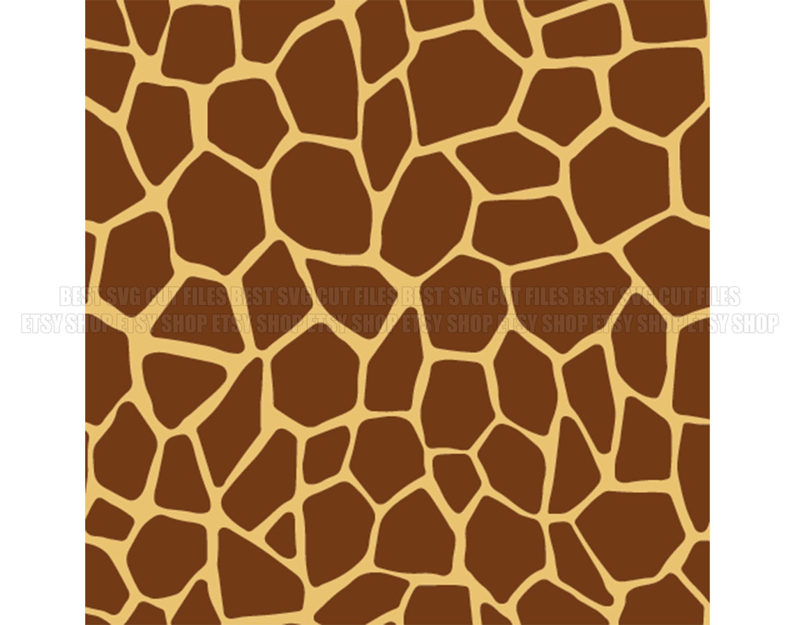 Giraffe Print Svg Animal Print Svg Files Giraffe Pattern - Etsy