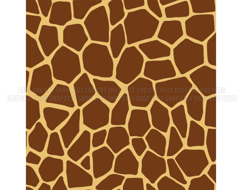Giraffe Print Svg Animal Print Svg Files Giraffe Pattern - Etsy