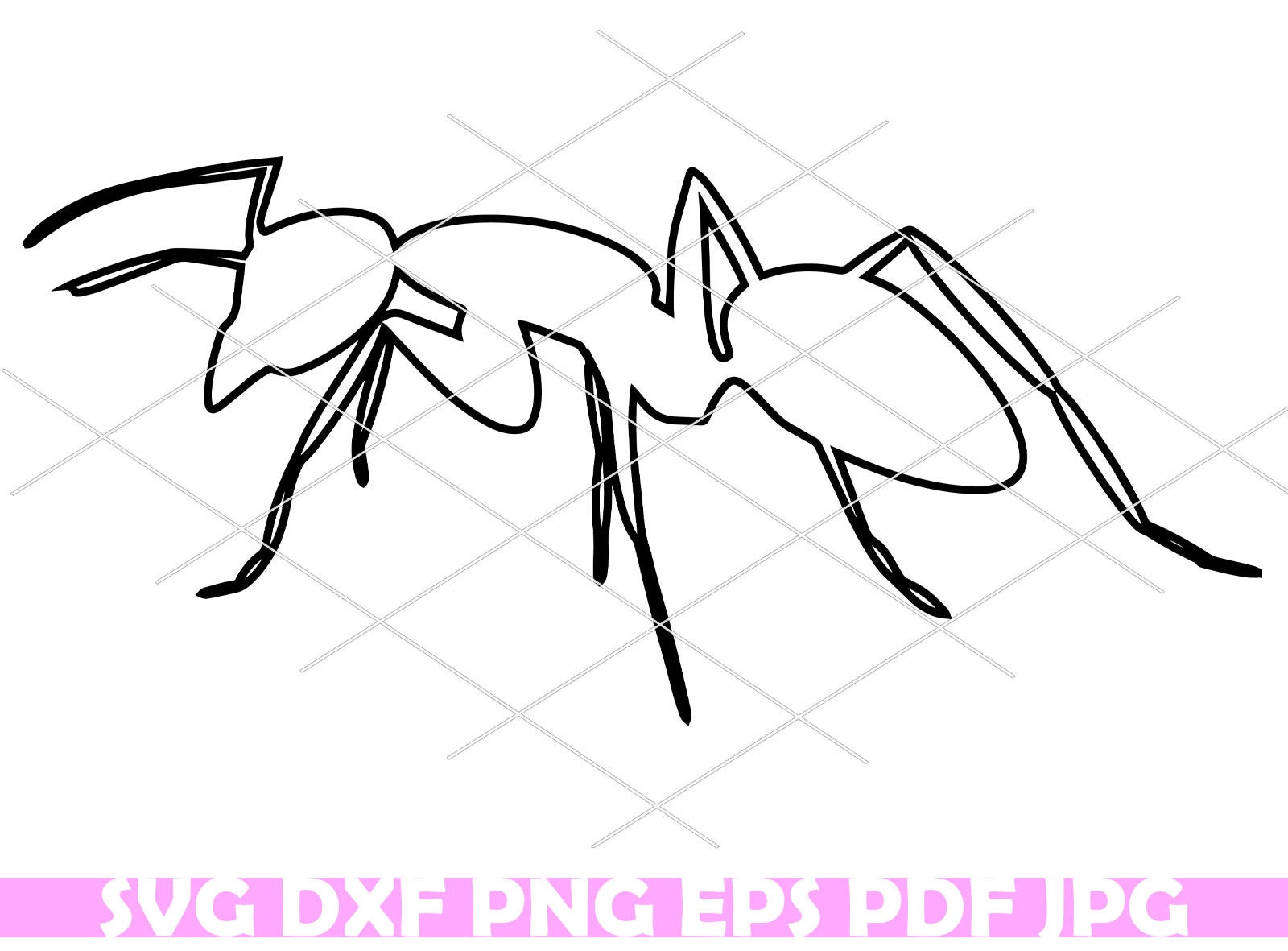Ant SVG, Ant PNG, Ant Clipart, Ant , Ant Cut File, Ant Stencil, Cricut ...