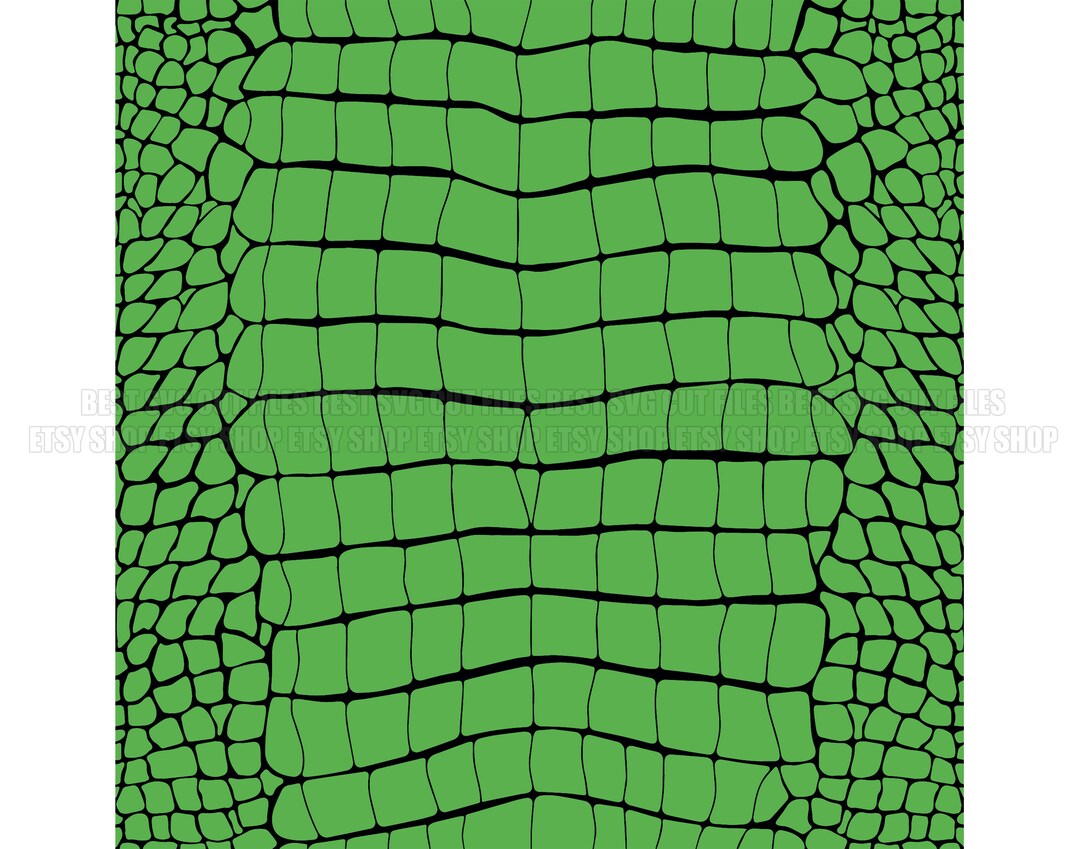 Crocodile Seamless Pattern | Pdf CMYK, Jpg RGB, Eps | Reptile Alligator ...