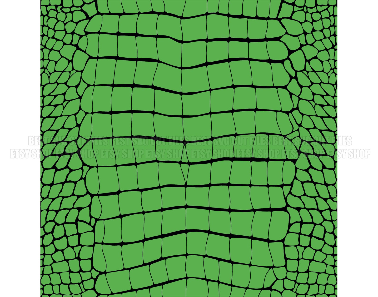 Crocodile Seamless Pattern Pdf CMYK Jpg RGB Eps Reptile - Etsy