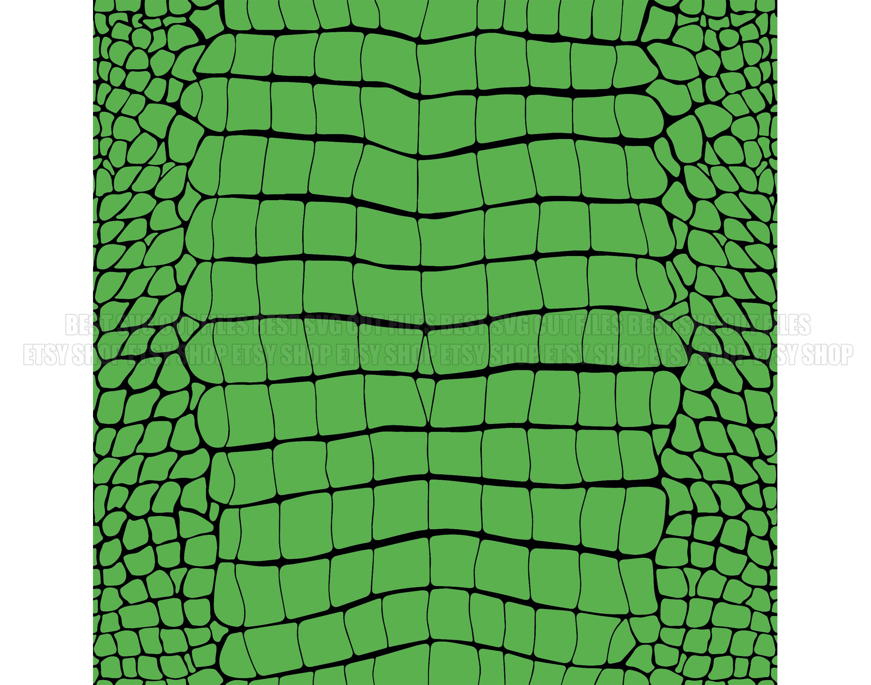 Crocodile Seamless Pattern | Pdf CMYK, Jpg RGB, Eps | Reptile Alligator ...