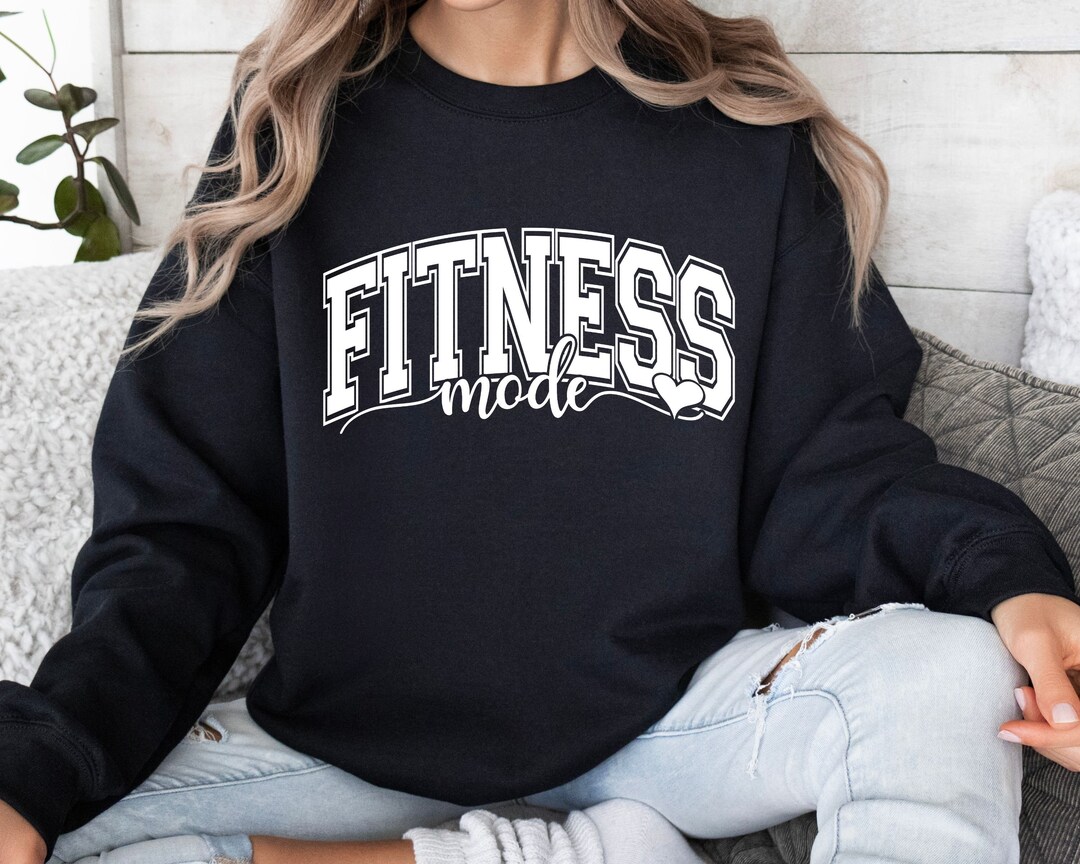 Fitness Mode SVG PNG, Fitness Svg, Gym Shirt Svg, Exercise Svg, Workout ...