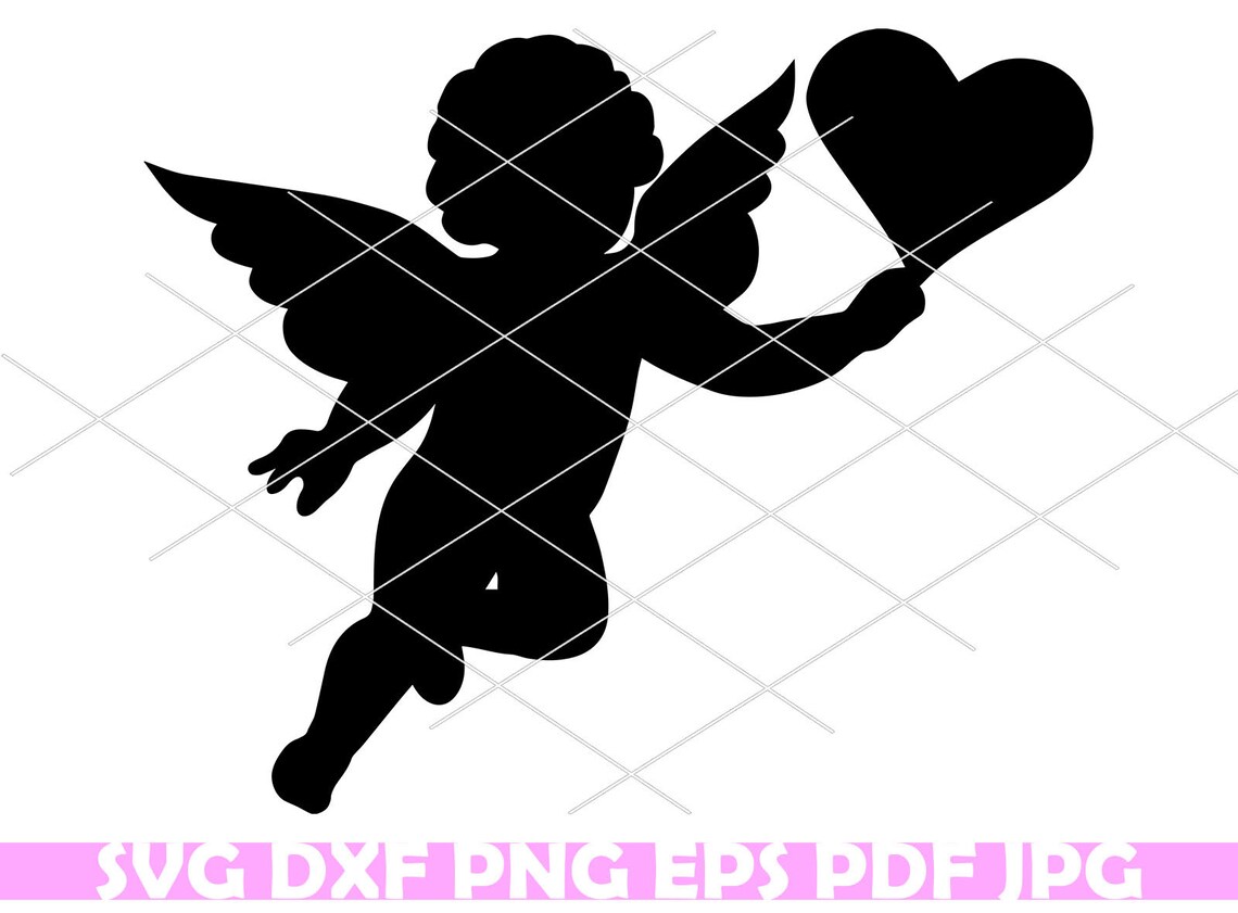 Cupid Svg Valentine Svg Valentines Day Svg Cricut Cut File - Etsy