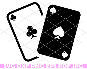 Cards SVG Poker Vector Images Clipart SVG File Eps, Royal Flush Png ...