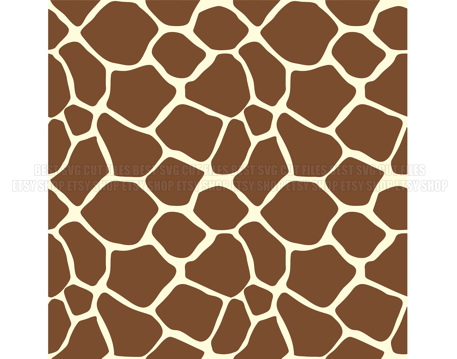 Giraffe Print Svg Animal Print Svg Files Giraffe Pattern - Etsy