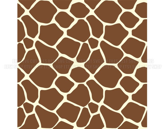 Giraffe Print Svg Animal Print Svg Files Giraffe Pattern - Etsy
