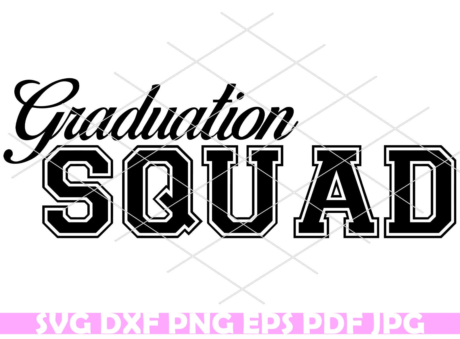 Graduation Squad Svg Graduation Squad Png Graduation Squad - Etsy