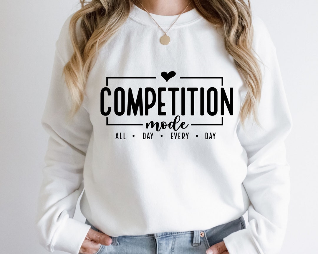 Competition Mode SVG PNG, Cheer Shirt, Cheerleader Svg, Game Day Vibes ...