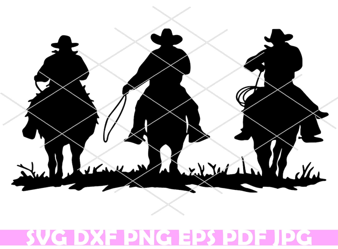 Cowboy Svg, Cowboys Svg, Western Svg, Dxf, Png - Etsy