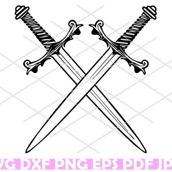 Sword Dxf Files - Etsy
