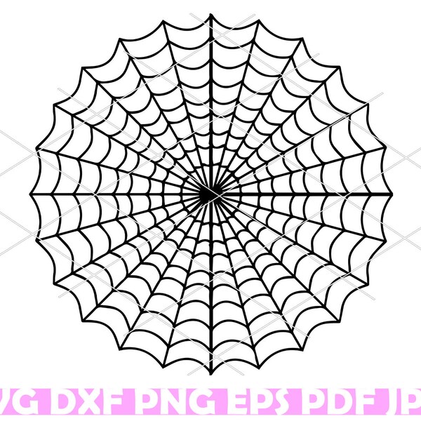 Spider Web Dxf - Etsy