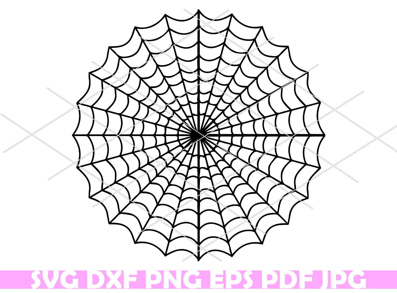 Spider Web Svg Spider Web Png Spider Web Dxf Web Svg Web - Etsy