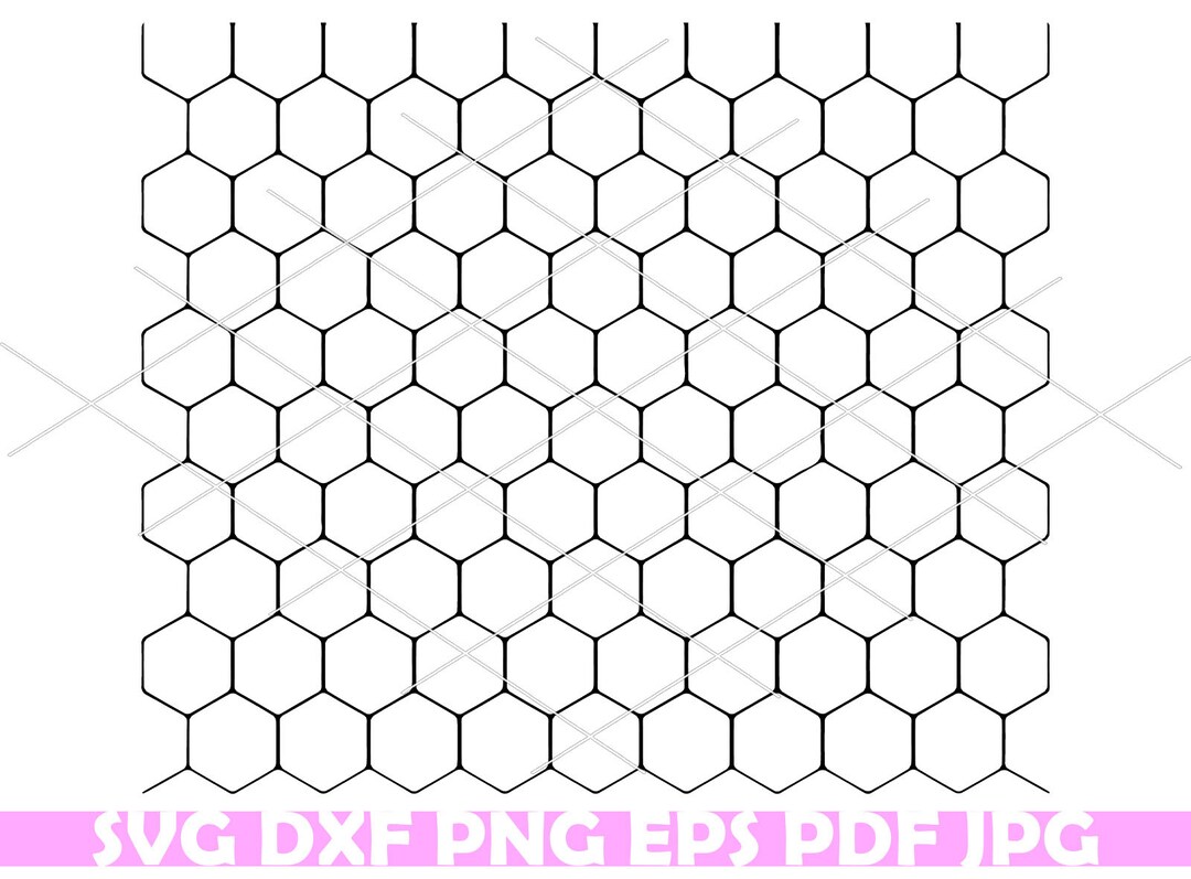 Honeycomb Svg - Etsy