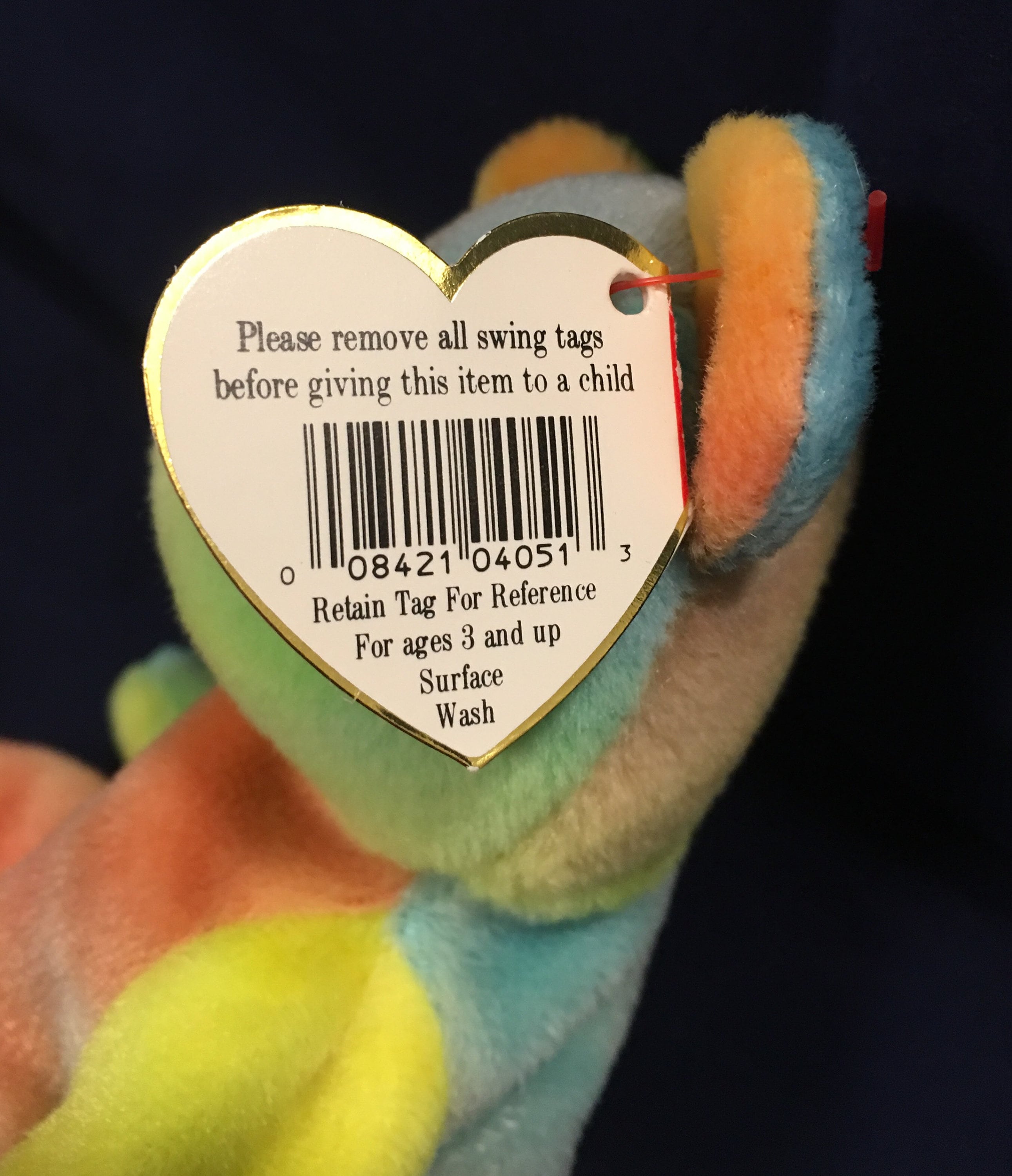 TY Garcia Style 4051 Beanie Baby - Rare - Etsy