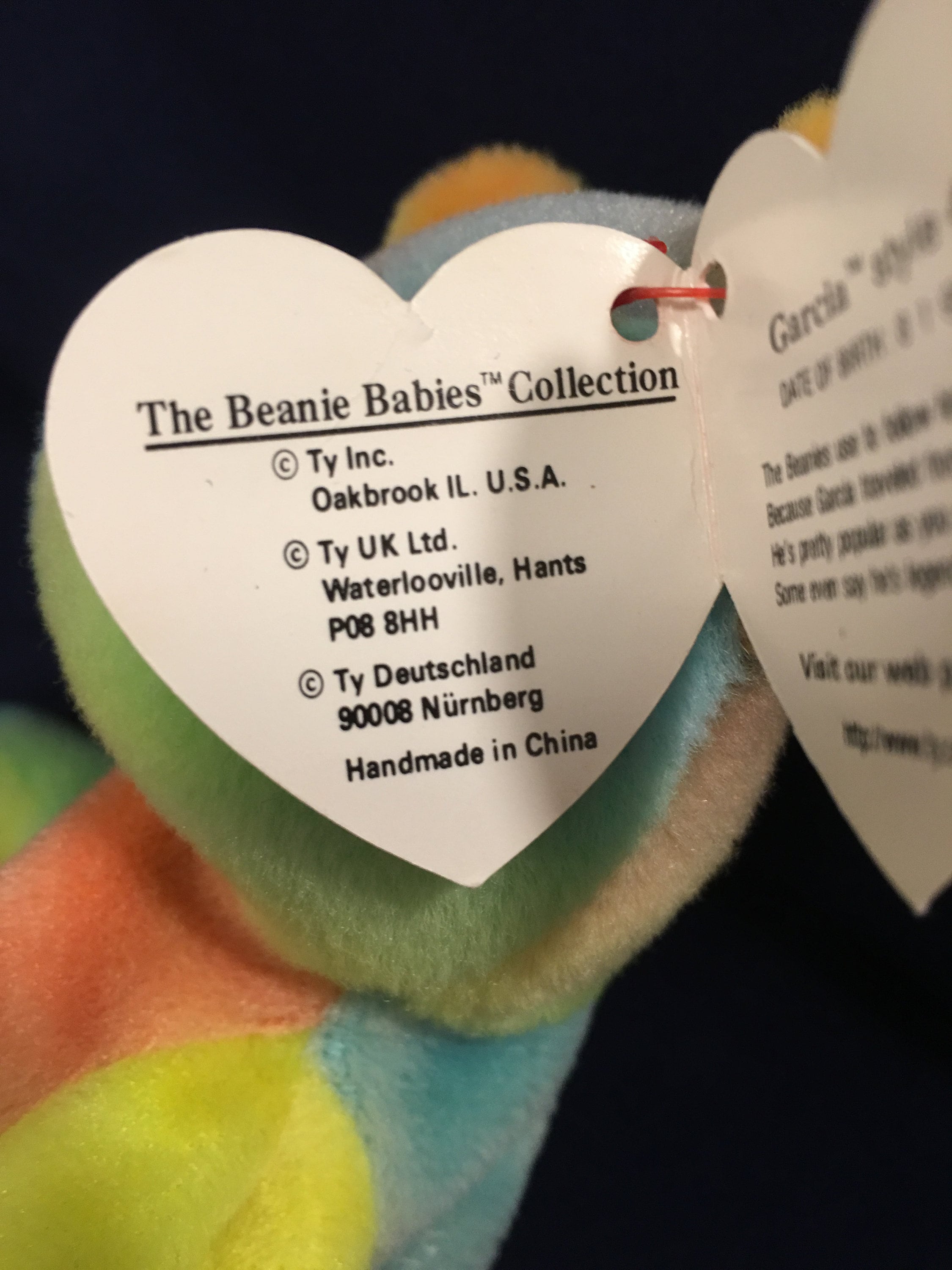TY Garcia Style 4051 Beanie Baby - Rare - Etsy