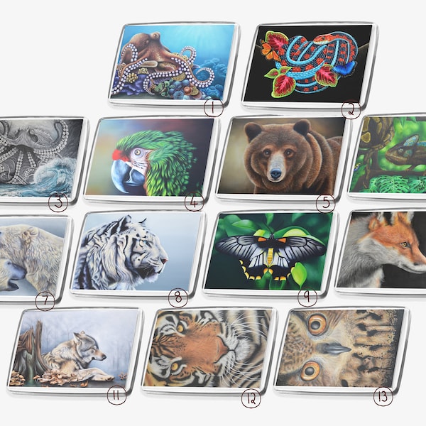 Wildlife Magnets - Etsy