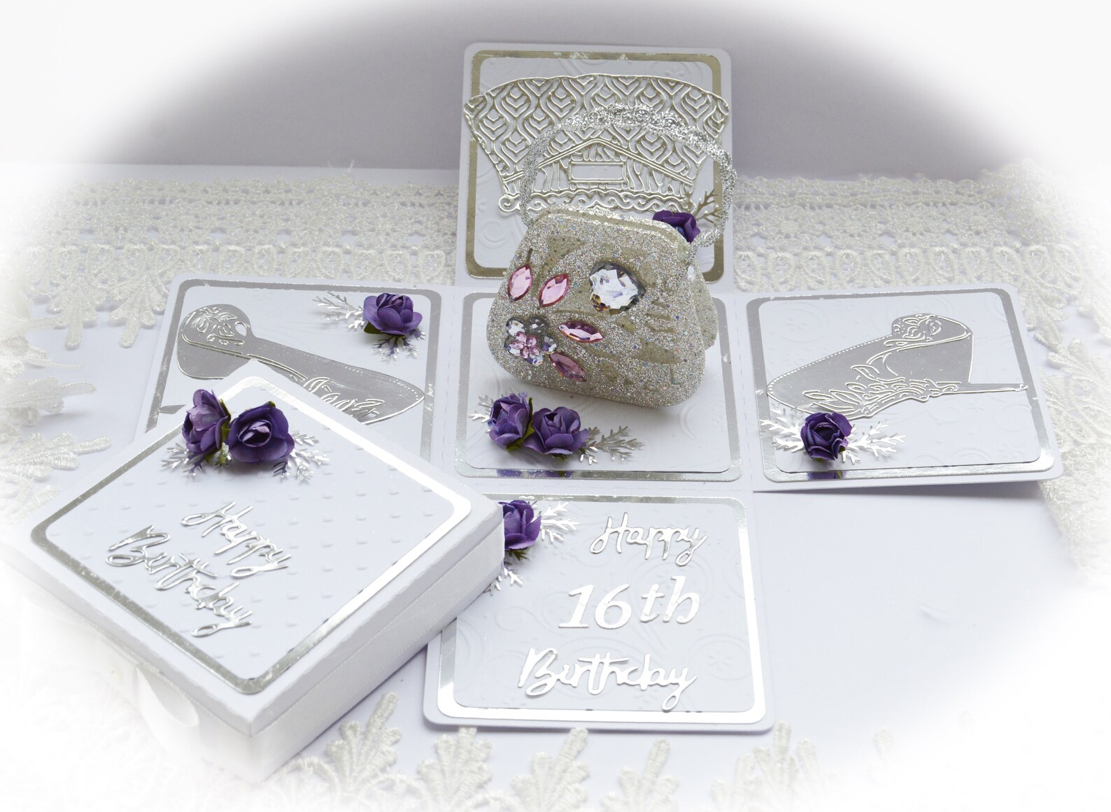 Birthday Explosion Box Exploding Box Card Pop up Birthday - Etsy