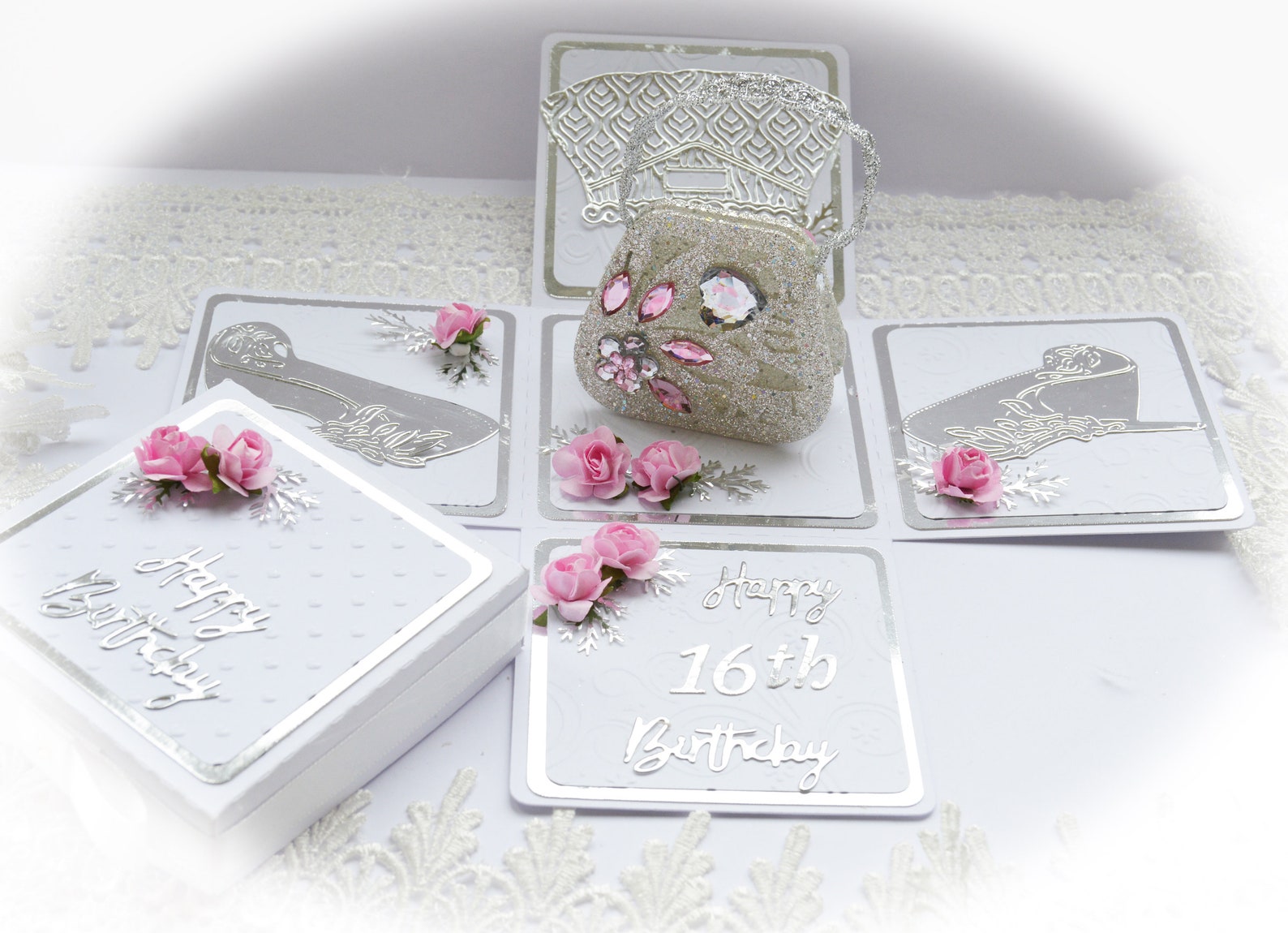 Birthday Explosion Box Exploding Box Card Pop up Birthday - Etsy