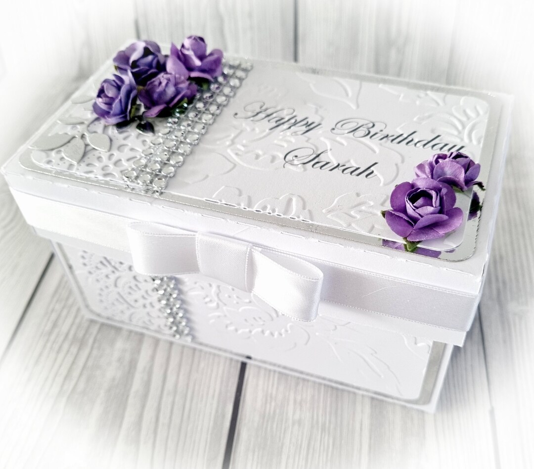 Explosion Box, Exploding Box Card ,handmade Wedding Anniversary ...
