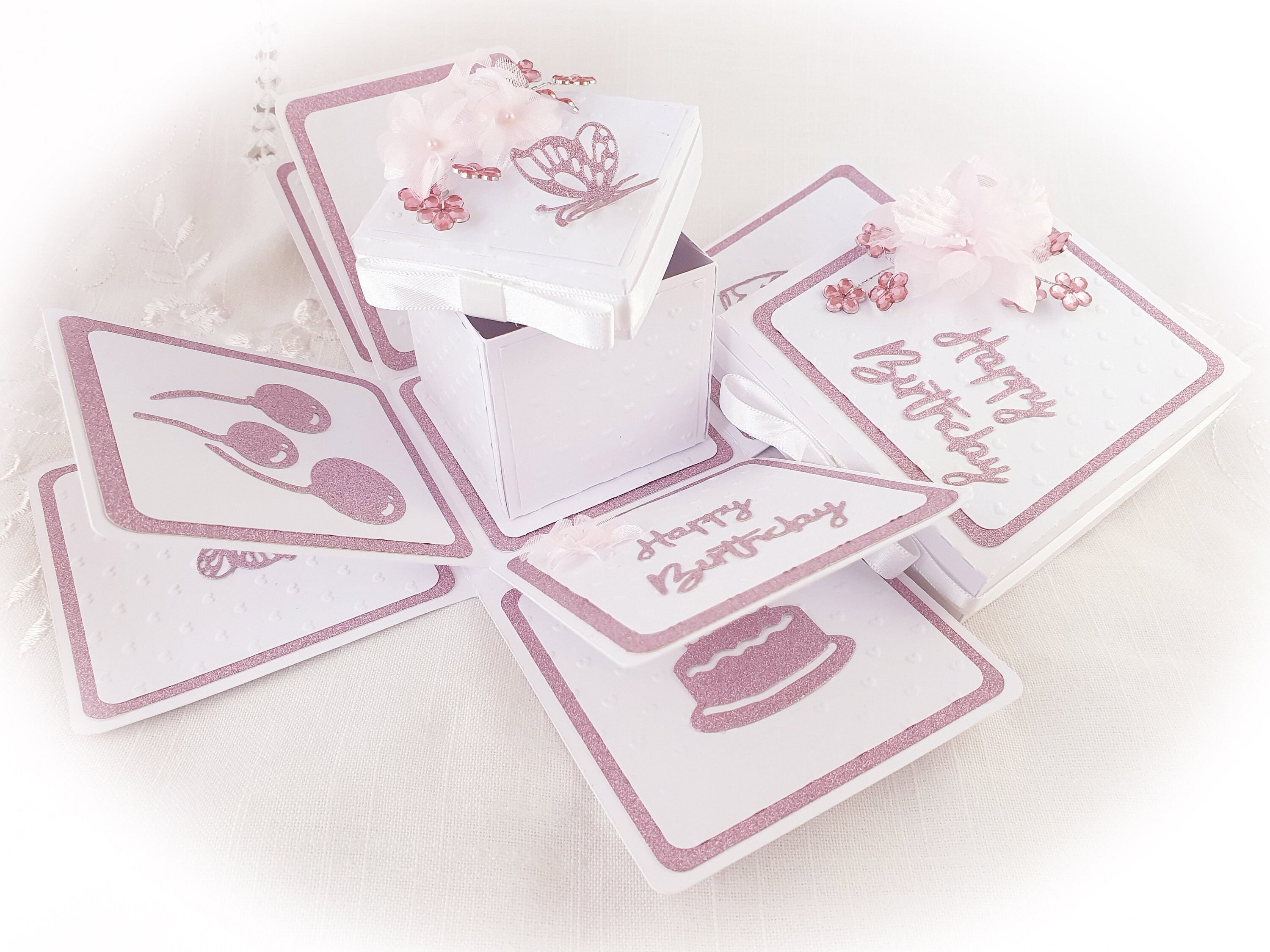 Exploding Box Card Explosion Box Card Money Card Box - Etsy UK