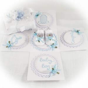 Baby Reveal Explosion Box, Baby Boy/girl Exploding Box New Baby Card ...