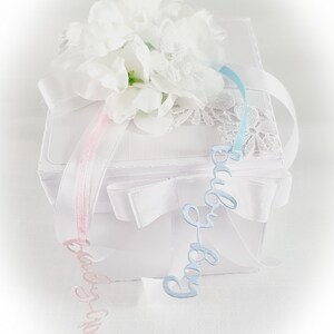 Baby Reveal Explosion Box, Baby Boy/girl Exploding Box New Baby Card ...