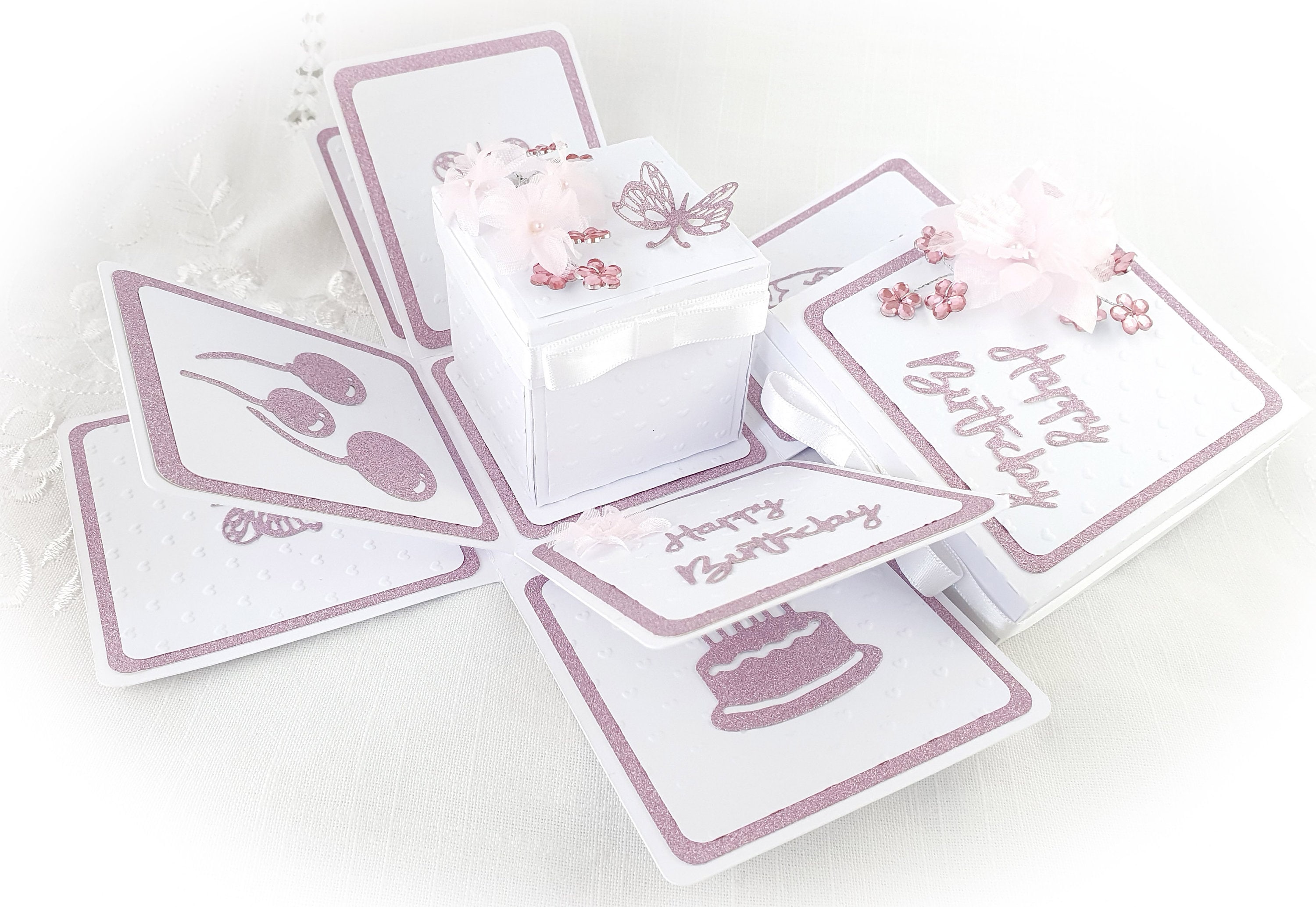 Exploding Box Card Explosion Box Card Money Card Box - Etsy UK