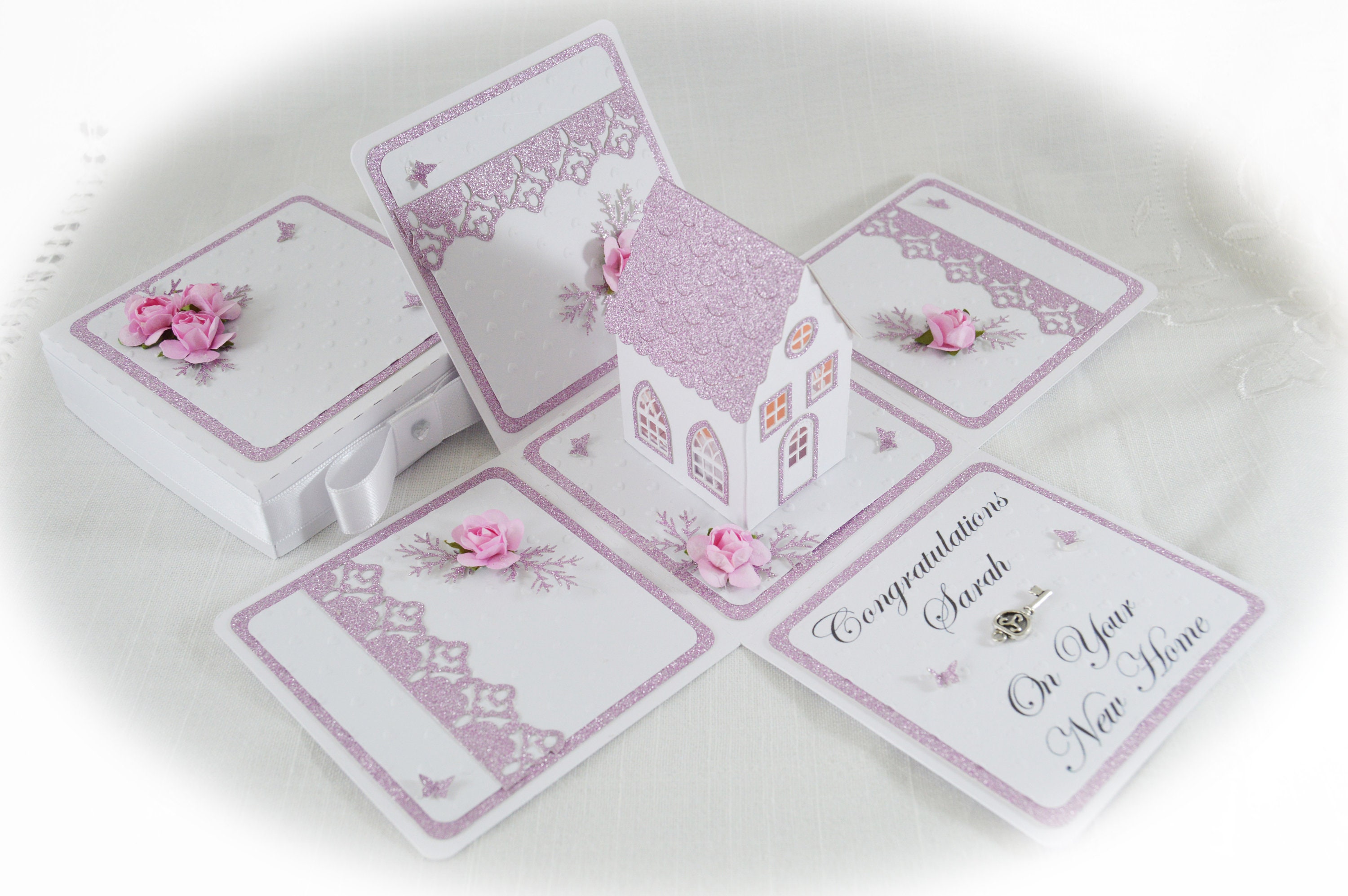 Explosion Box New Home Card Exploding Box New House Card - Etsy