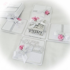 Exploding Box, Birthday Wedding Anniversary Explosion Box Card - Etsy UK