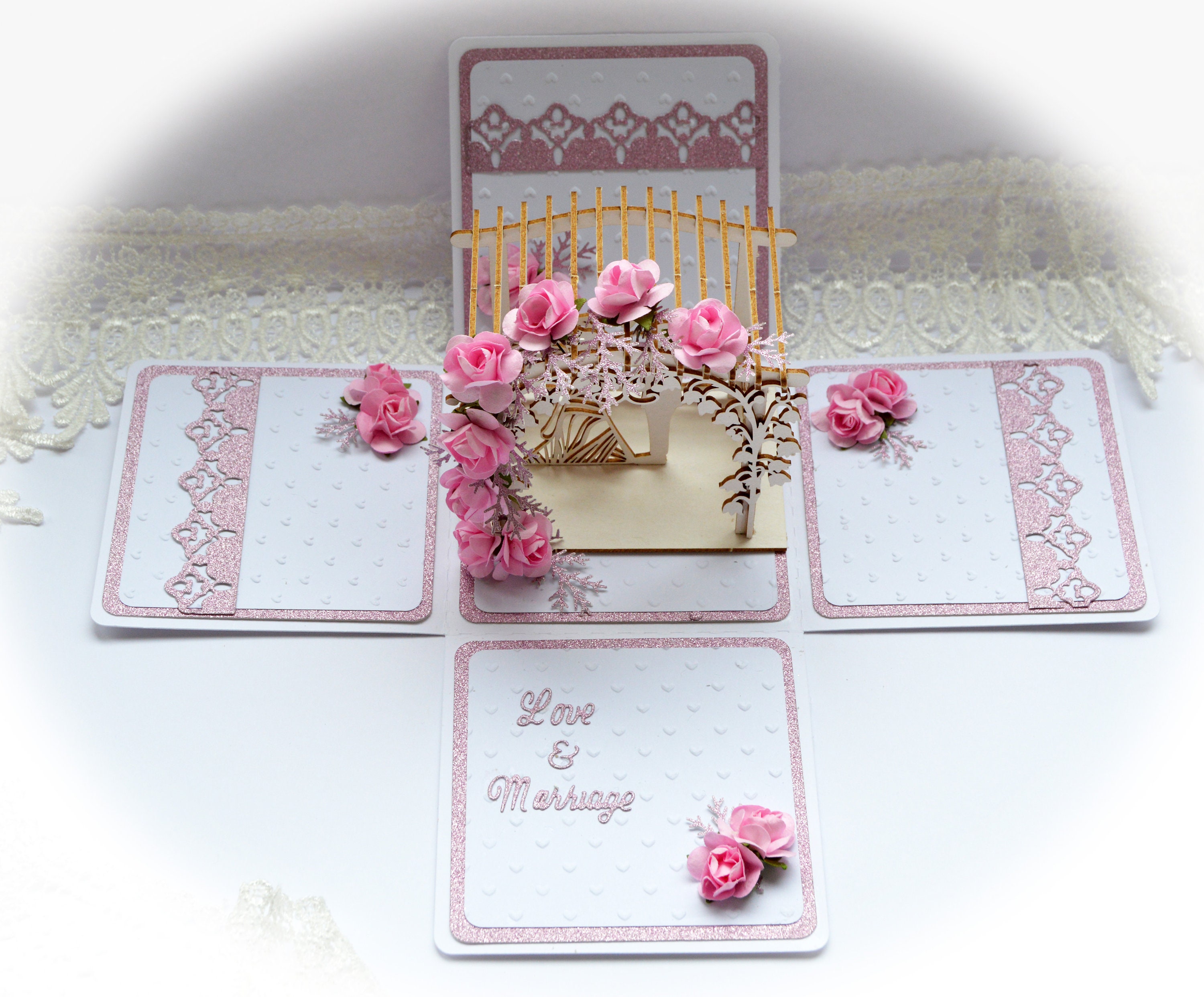 Explosion Box Wedding Exploding Box Wedding Card | Etsy