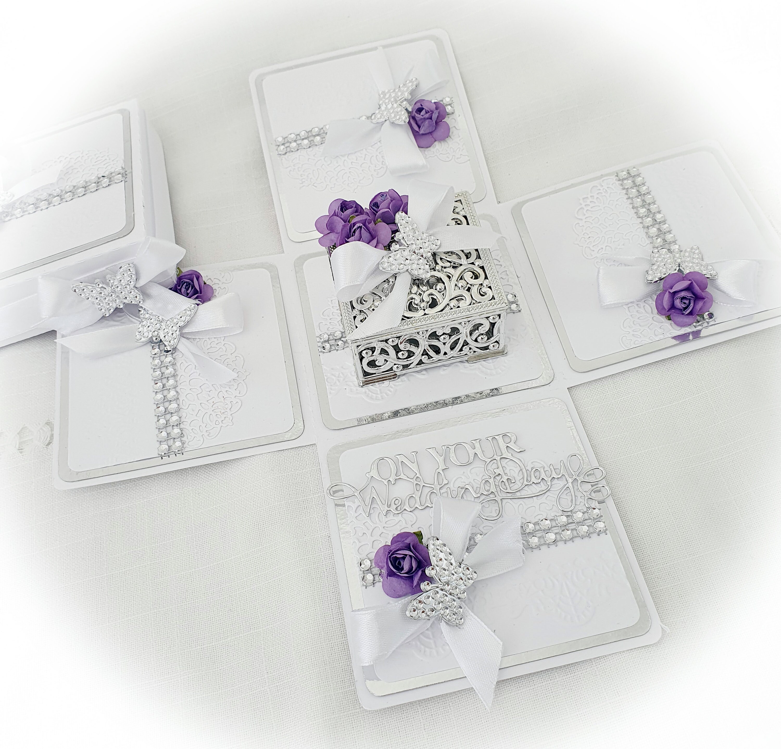 Exploding Box Birthday Wedding Anniversary Explosion Box Card | Etsy