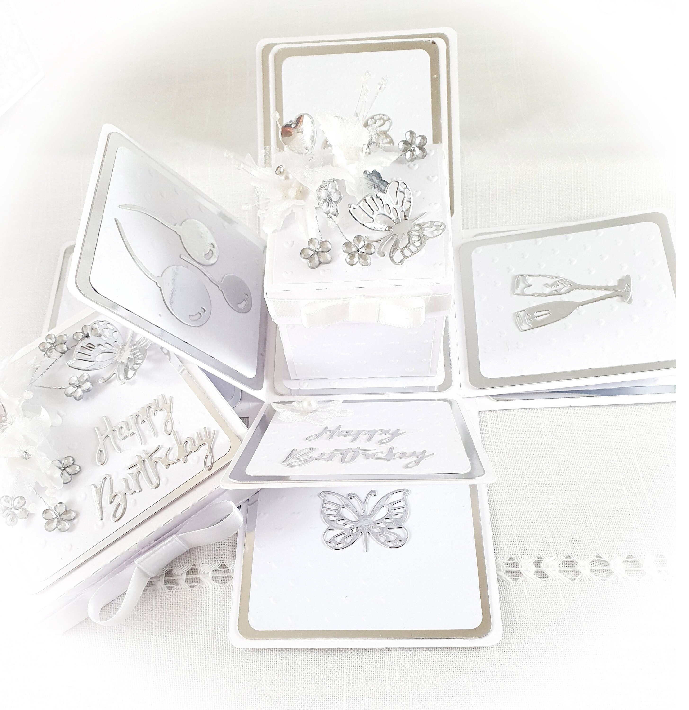 Exploding Box Card Explosion Box Card Money Card Box - Etsy UK