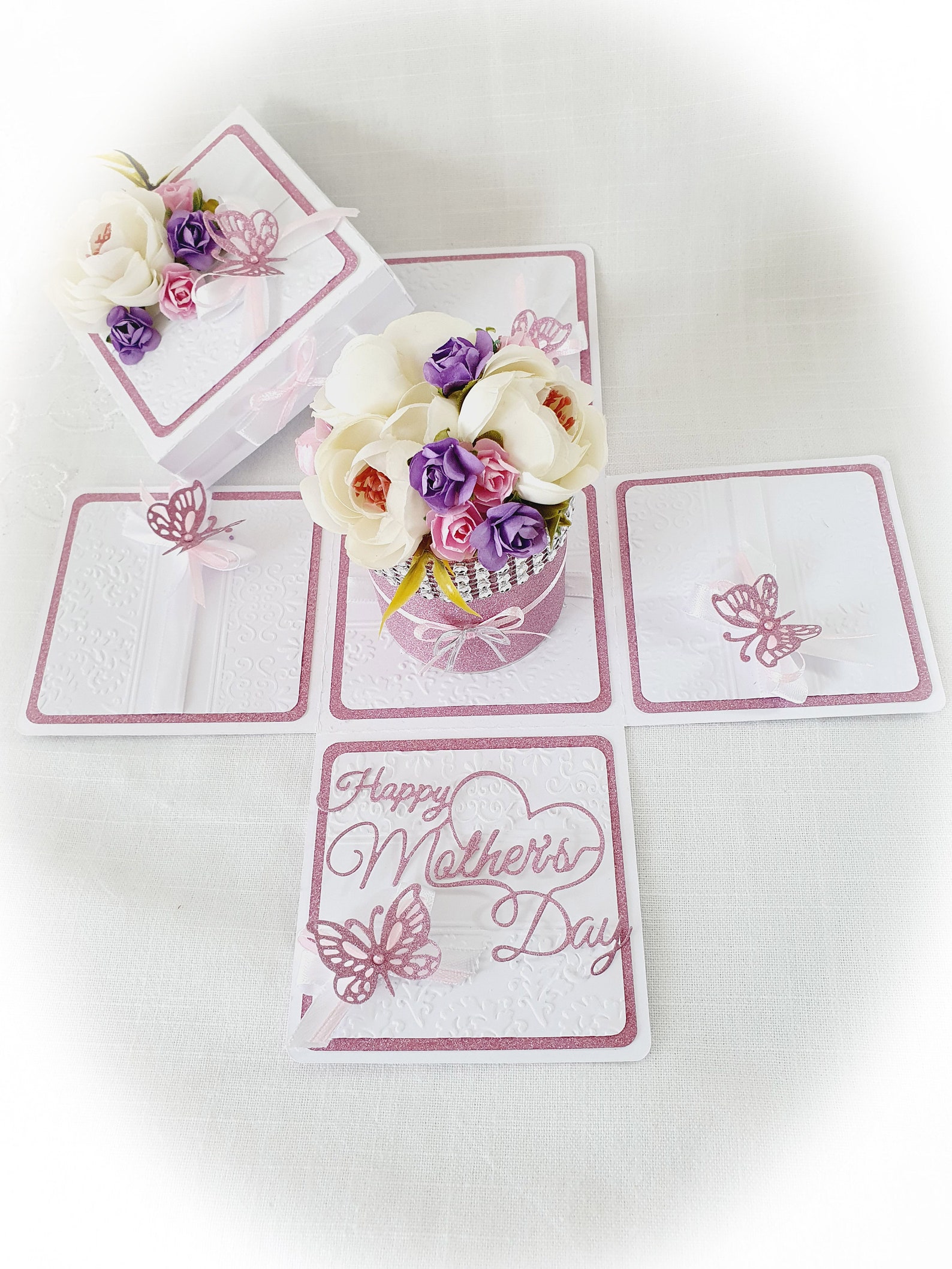 Exploding Box Card Explosion Box Card Money Card Box Hat | Etsy