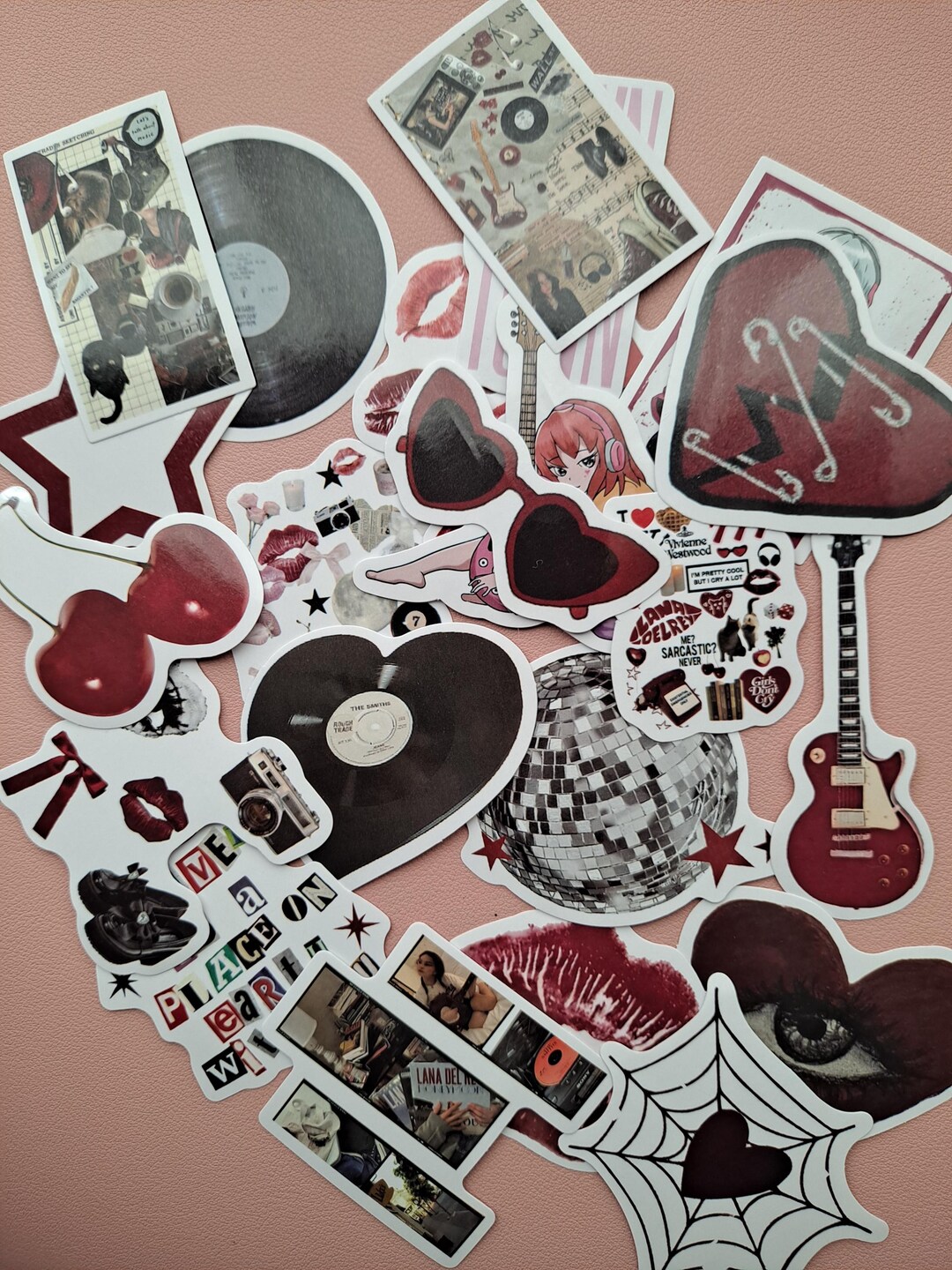 20pcs Downtown Girl Stickers, Journal Stickers, Aesthetic Stickers ...