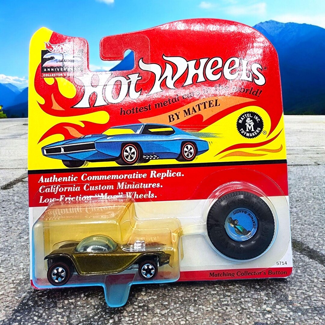 Hot Wheels Beatnik Bandit #5714 25th Anniversary California Custom 1992 ...