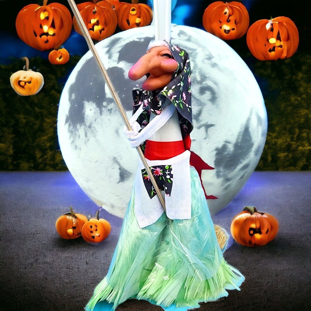 Good Luck Kitchen Witch Feather Duster New Old Stock Made in Taiwan ...