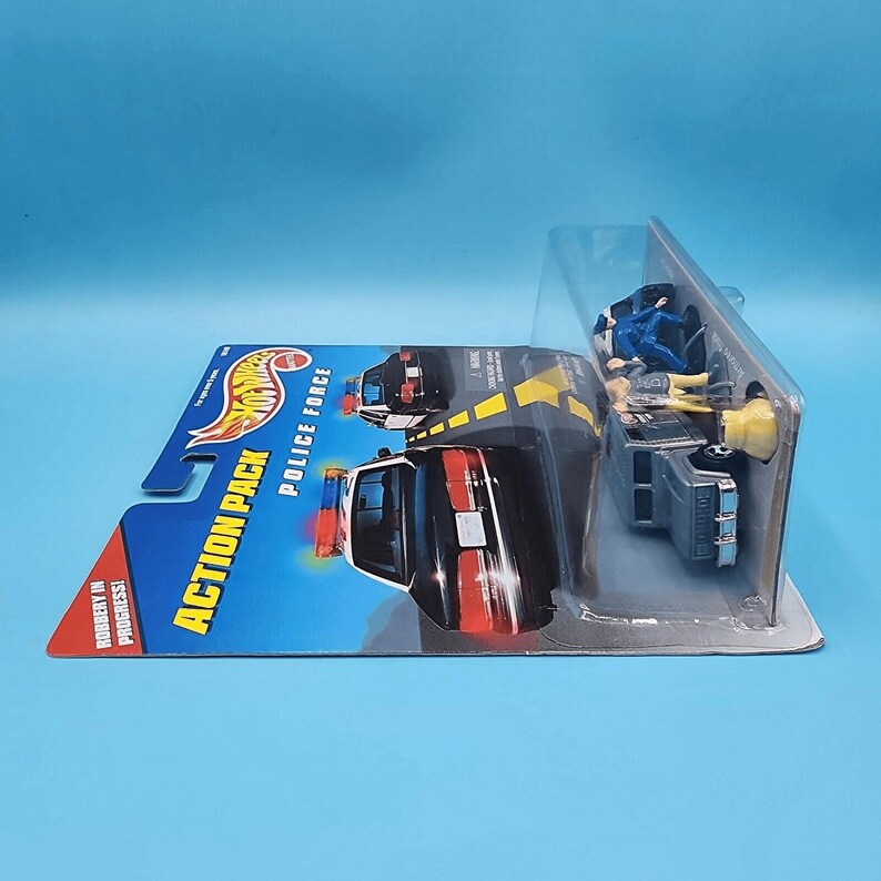 Hot Wheels Action Pack 1996 Police Force Car Armoured Truck Mini Action ...