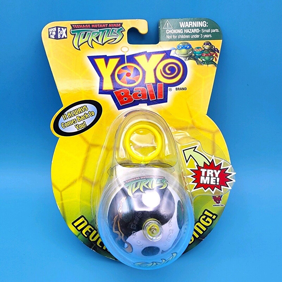 Teenage Mutant Ninja Turtles TMNT Yoyo Ball Yo-yo 2003 Big Time Toys ...