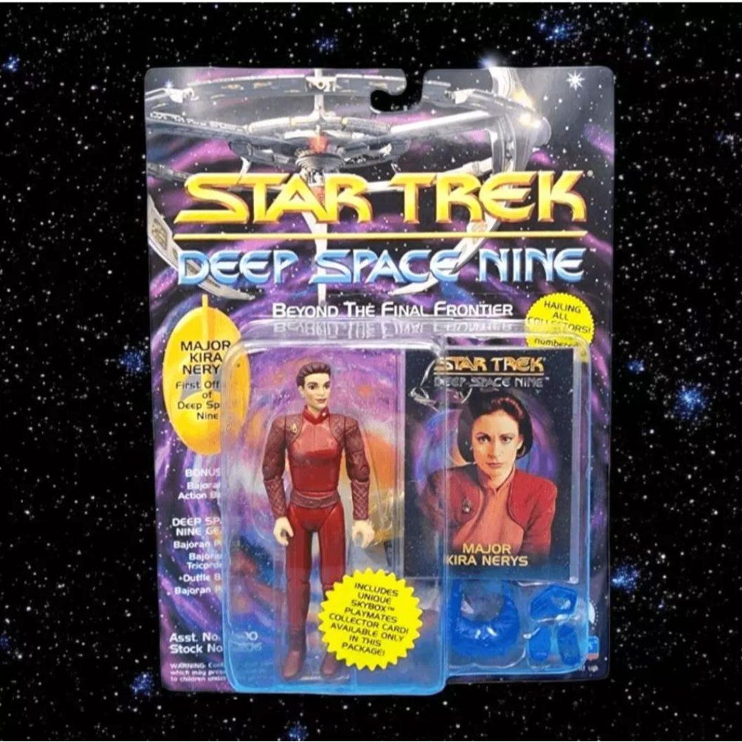 Vintage Star Trek Deep Space Nine Major Kira Nerys Action Figure ...