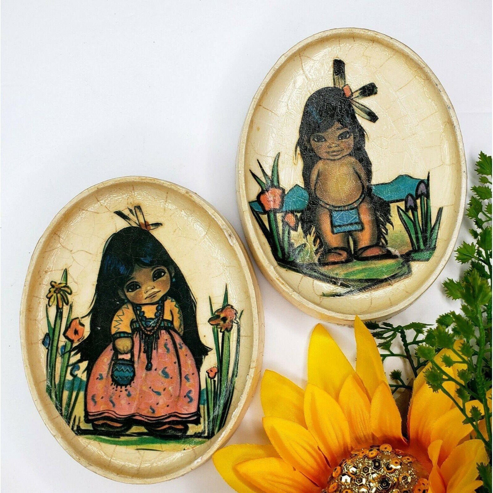 Chalkware Native American for sale | Only 3 left at -75%