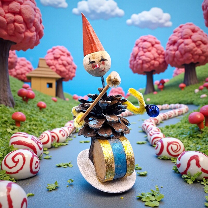 Japanese Pinecone Ornament - Etsy UK