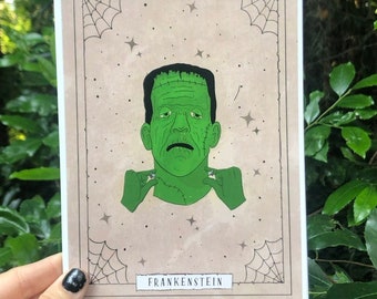 THE LOVERS Kitty Tarot PRINT - Etsy