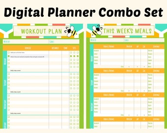 Google Docs Fitness Planner - Etsy
