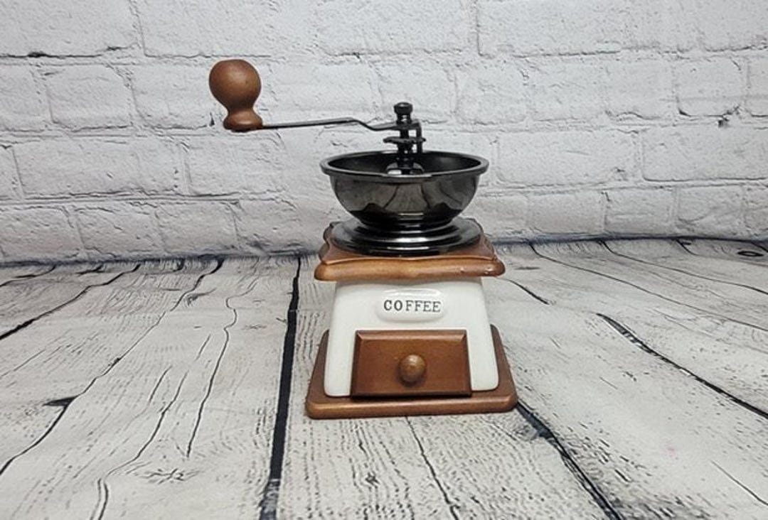 Vintage 70's Delft Blue Coffee Grinder Windmill Design - Etsy